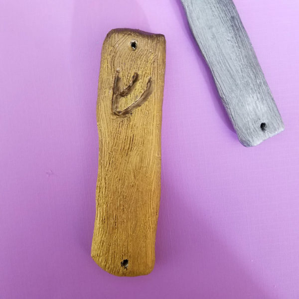 DIY Clay Mezuzah Craft for Adults - Jewish Moms & Crafters