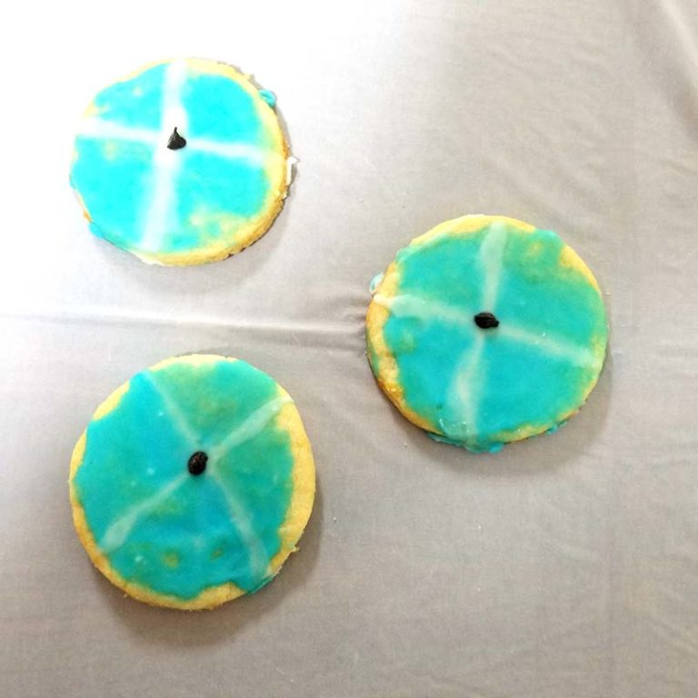 Upsherin Treats: Tzitzis Juice Box and Kippah Cookies