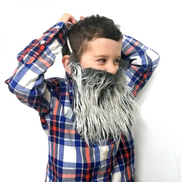 Fake Beard - DIY Costume Beard for Kids - Jewish Moms & Crafters