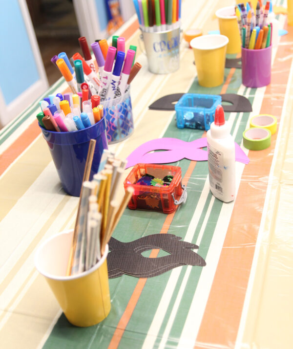 Purim Craft - Decorate Masks! - Jewish Moms & Crafters