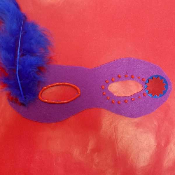Purim Craft - Decorate Masks! - Jewish Moms & Crafters