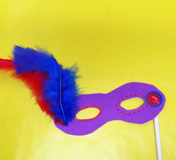 Purim Craft - Decorate Masks! - Jewish Moms & Crafters
