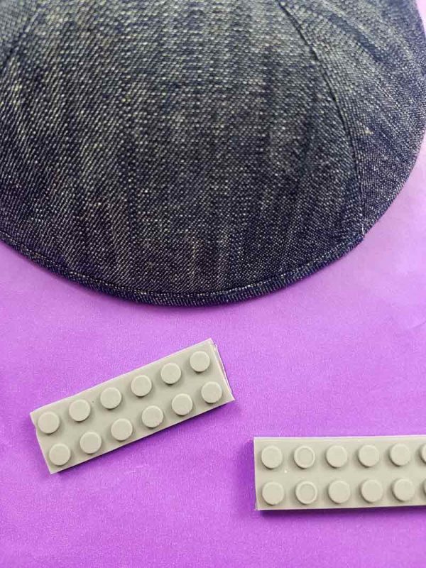 DIY LEGO Kippah - Monogram Yarmulka Idea - Jewish Moms & Crafters