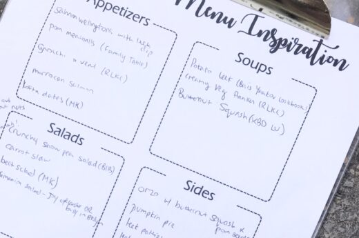 Shabbat Lunch Ideas & Menu Plans - Jewish Moms & Crafters