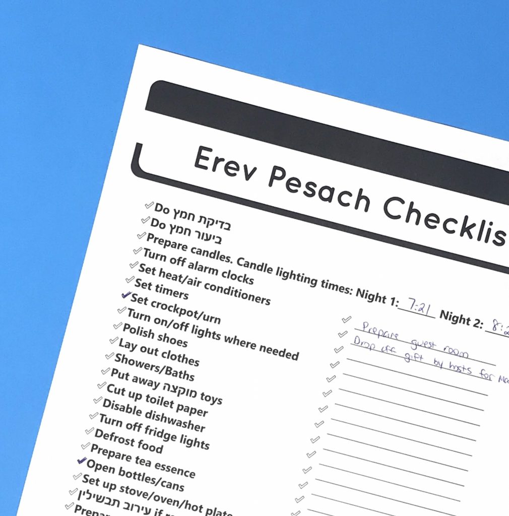 Pesach Productivity and Activity Bundle - Crafts, Planners & More ...
