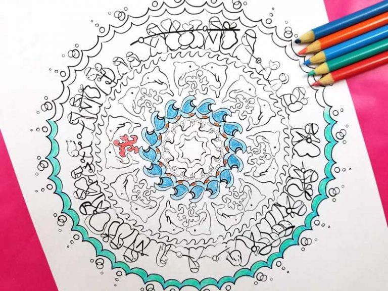 Passover Coloring Page for Adults - free printable