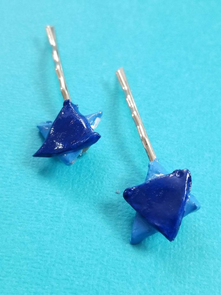 Star of David Kippah Clips and Pins - Jewish Moms & Crafters