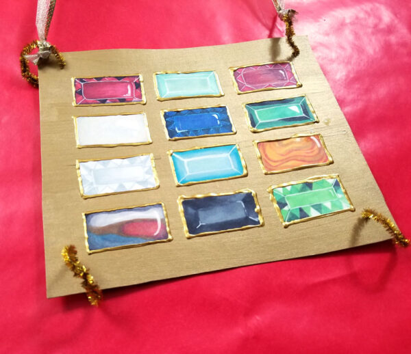 Printable Choshen - High Priest Breast Plate + DIY Costume - Jewish ...