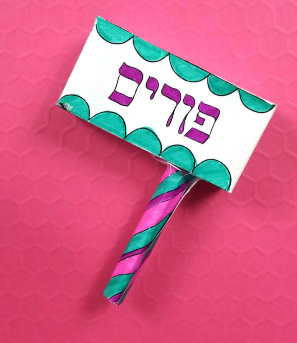 Purim Crafts - 16 Ideas for Toddler through Adults