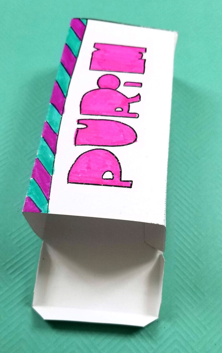 Purim Grogger Craft - Make your own paper noisemaker!