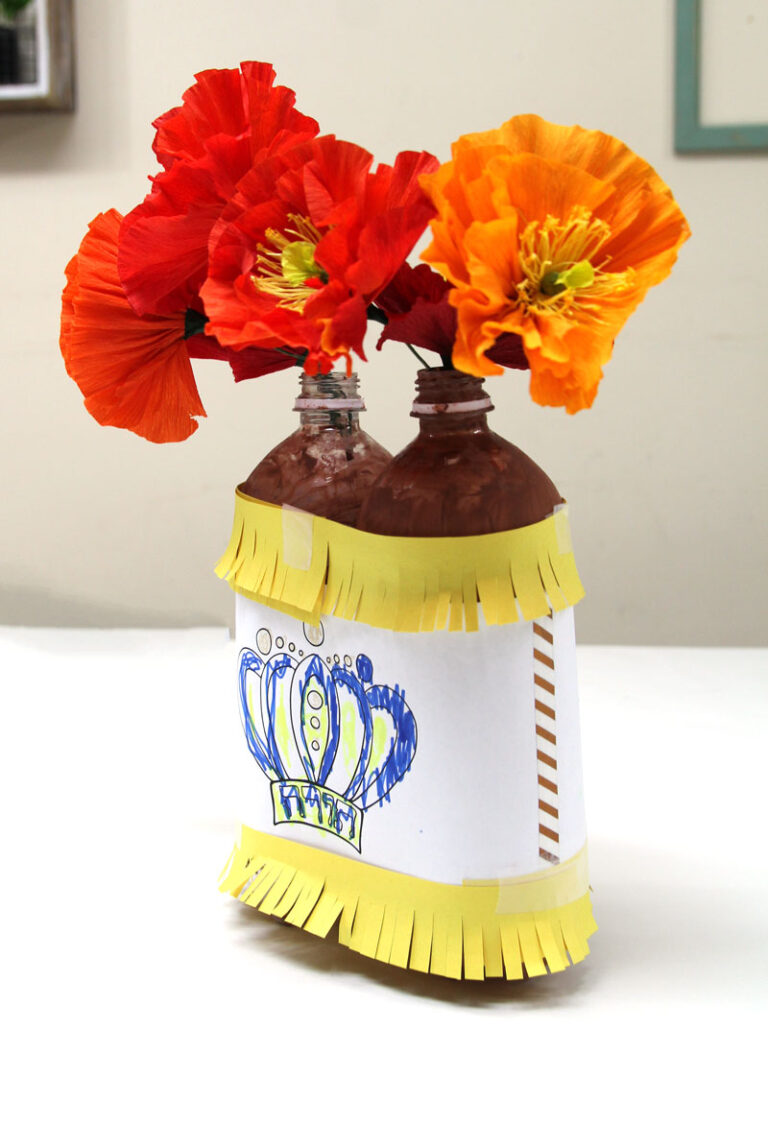 Torah Craft: Shavuot Centerpiece for Kids - Jewish Moms & Crafters