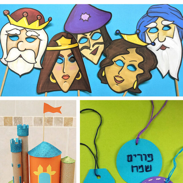 Rosh Hashanah, Yom Kippur and Sukkot Coloring Pages & Dot Art
