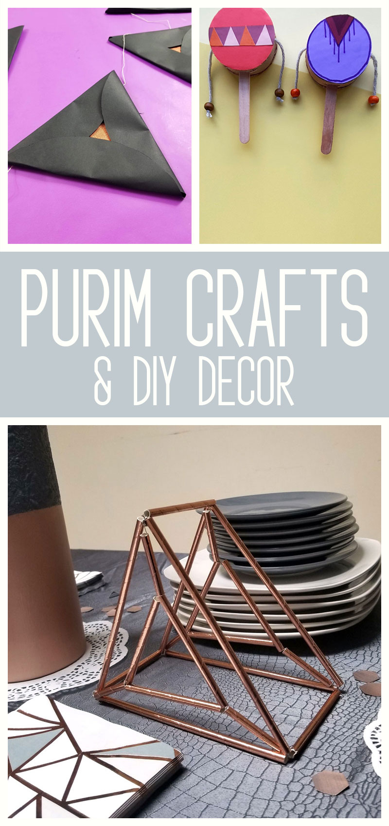 Purim Crafts - 16 Ideas for Toddler through Adults
