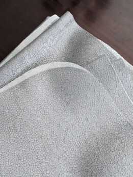 Faux Leather Tablecloth: DIY in Five Minutes from Yardage