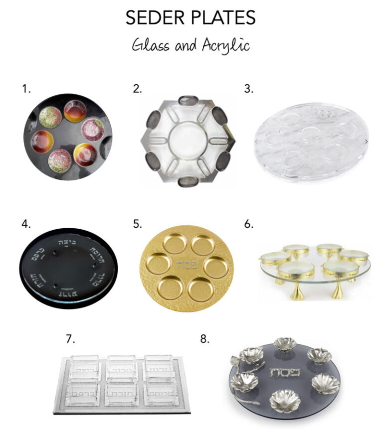 Modern Seder Plates - 30+ Unique Ke'arahs - Jewish Moms & Crafters