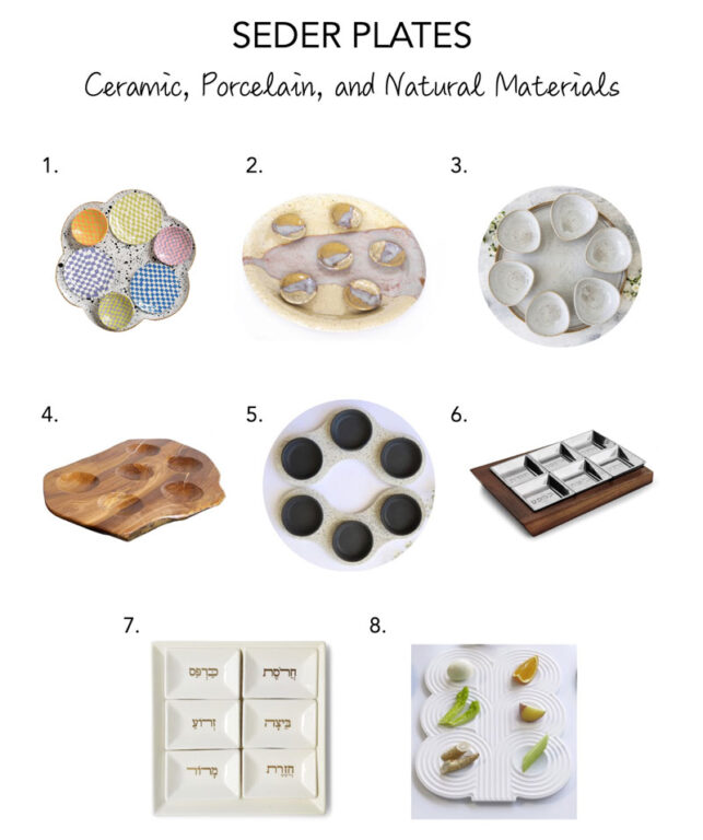 Modern Seder Plates - 30+ Unique Ke'arahs - Jewish Moms & Crafters