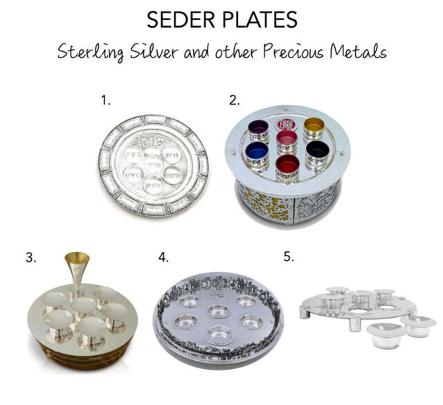 Modern Seder Plates - 30+ Unique Ke'arahs - Jewish Moms & Crafters