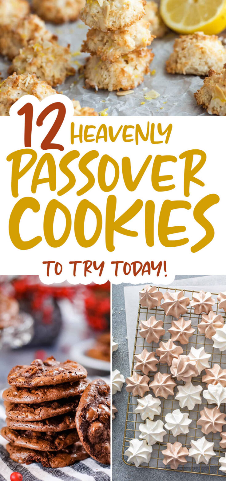 12 Recipes for Passover Cookies - Jewish Moms & Crafters