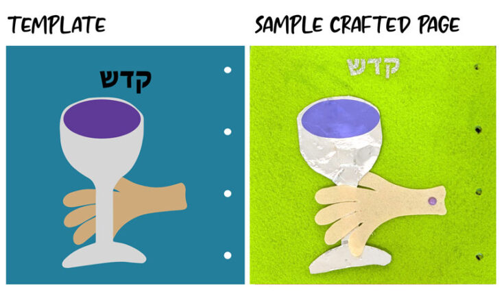 Sensory Haggadah Template - an Interactive Quiet Book!