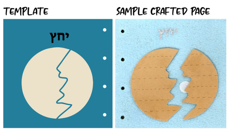 Sensory Haggadah Template - an Interactive Quiet Book!