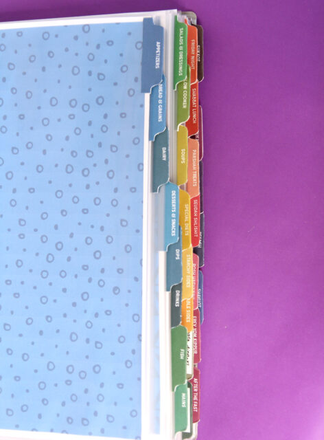 Printable Jewish Recipe Binder - Jewish Moms & Crafters