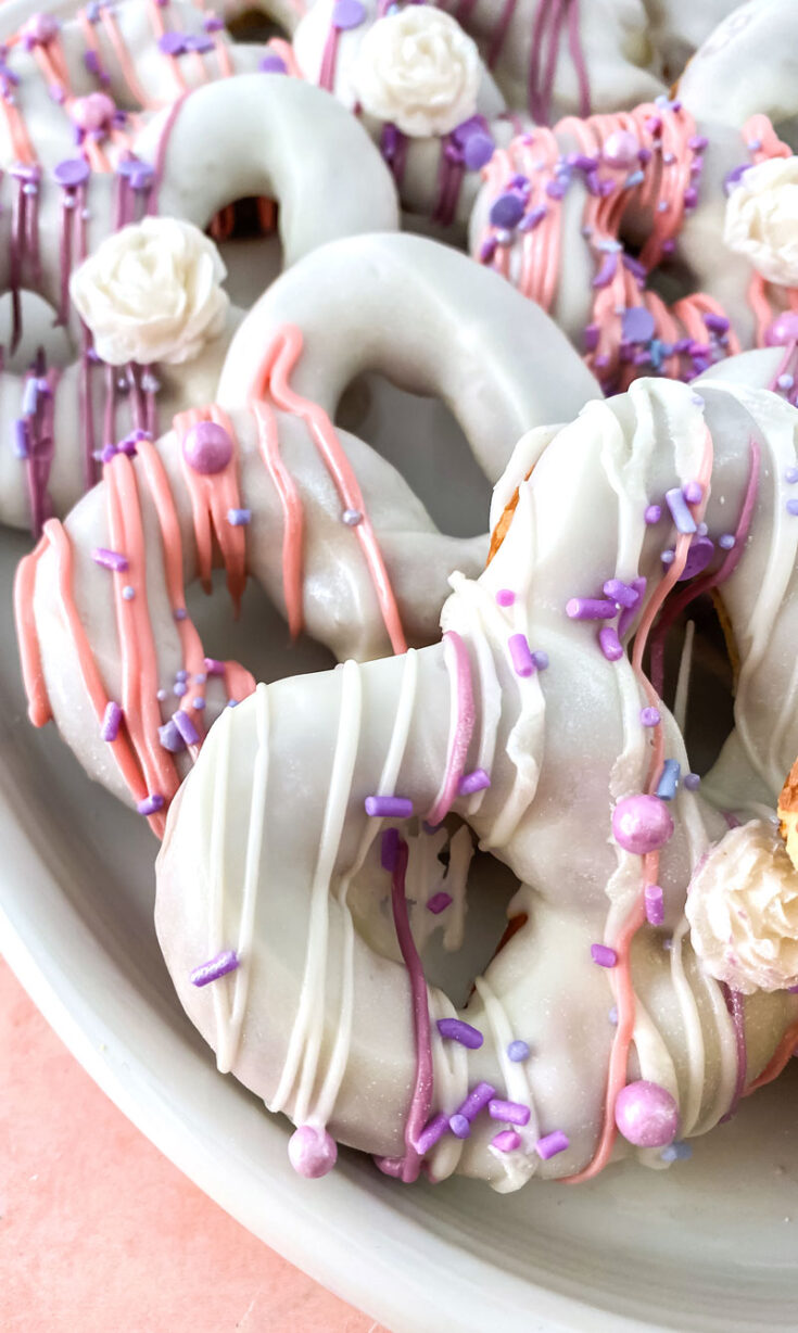 White Chocolate Covered Pretzel Recipe - Shavuot Dessert!
