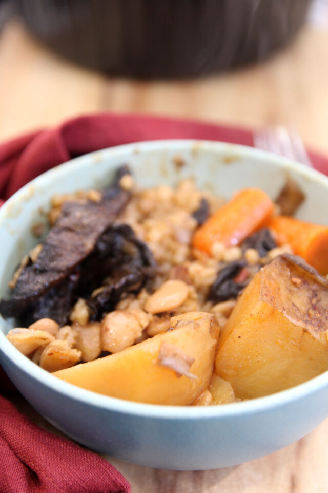 Vegan Cholent Recipe - Delicious, Flavorful, and Parve