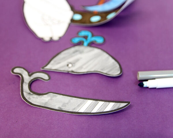 Jonah & The Whale Puppets Craft - Jewish Moms & Crafters