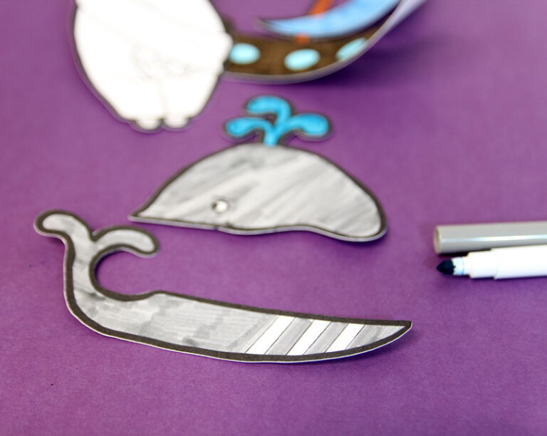 Jonah & The Whale Puppets Craft - Jewish Moms & Crafters