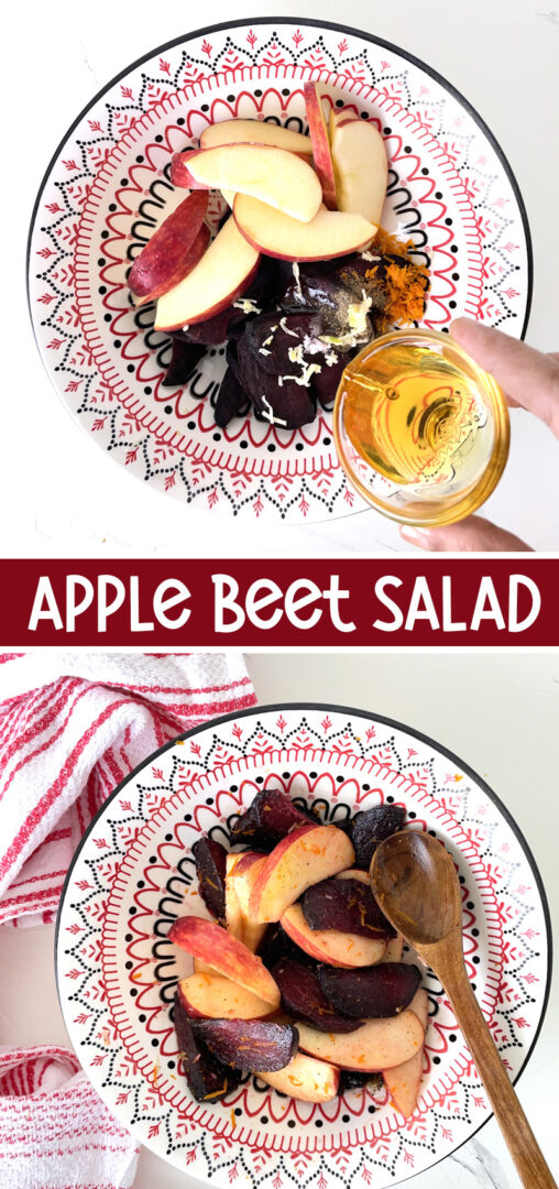 Apple Beet Salad Recipe with Pumpkin Seeds