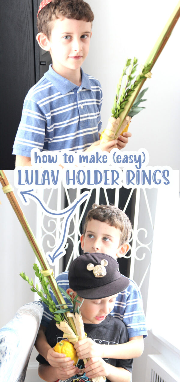 How to Make Lulav Rings - Jewish Moms & Crafters