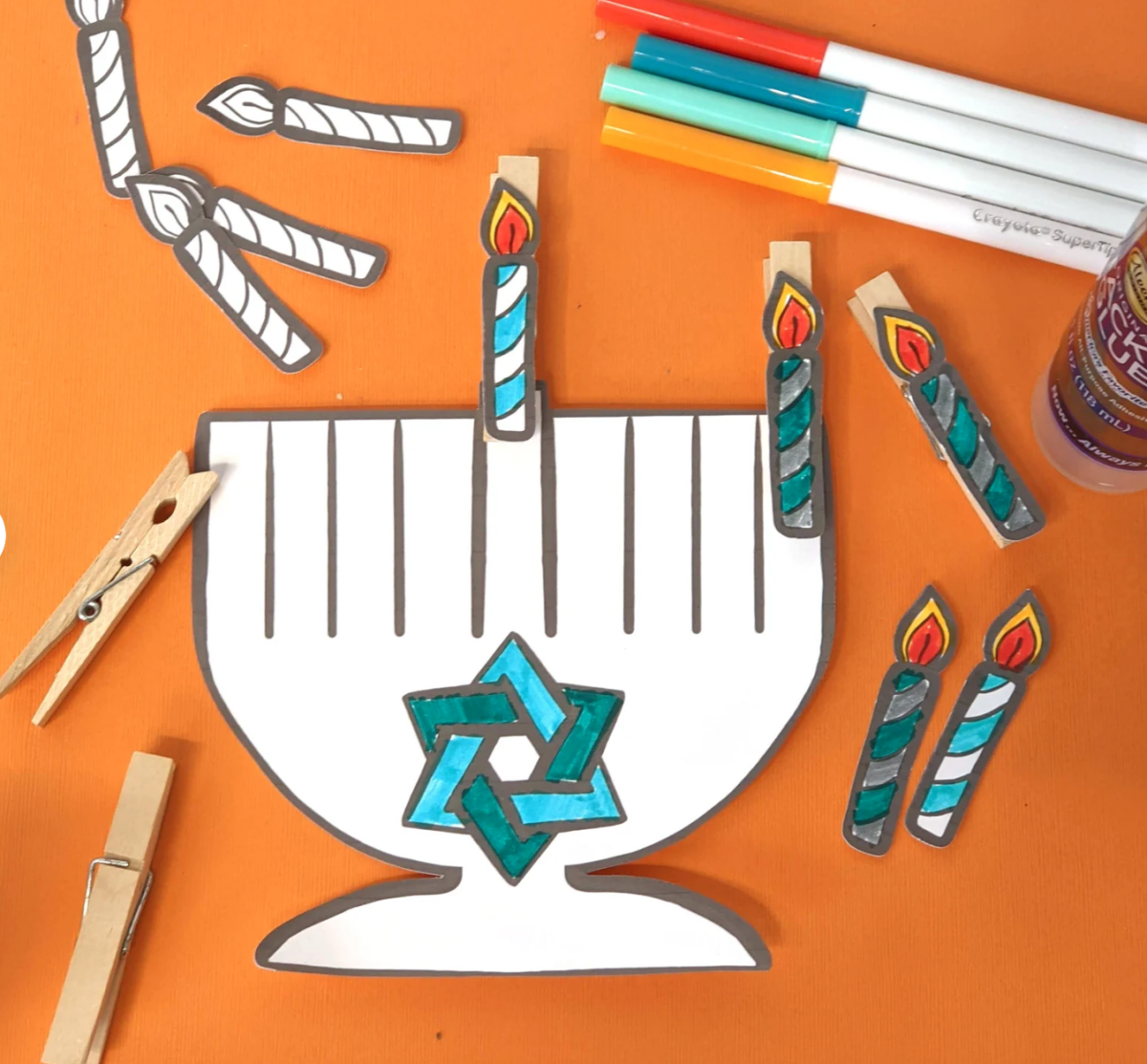50+ Crafts for Hanukkah for Toddler through Adult