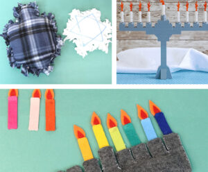 Simchat Torah Flags to Color & Craft - Jewish Moms & Crafters