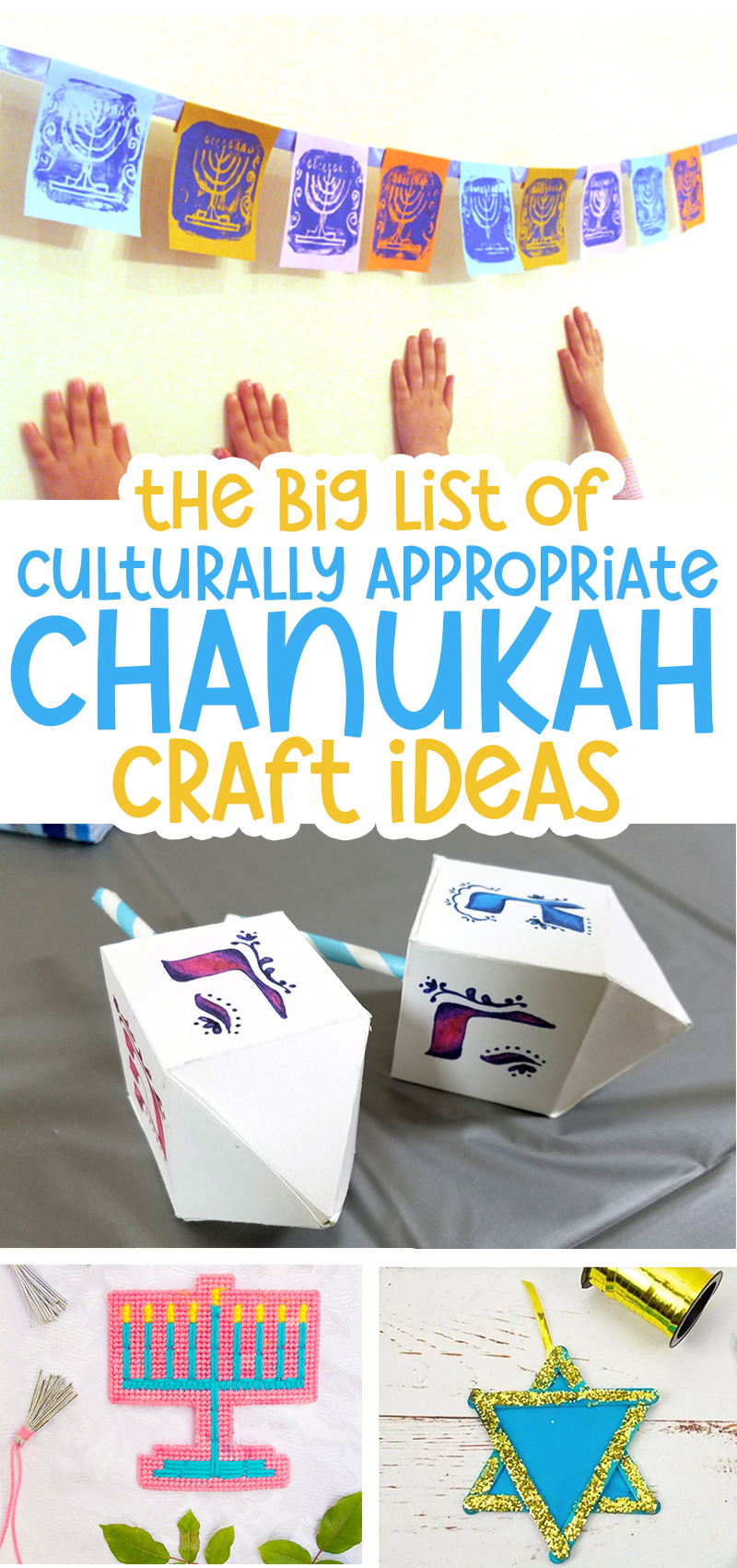 50+ Crafts for Hanukkah for Toddler through Adult