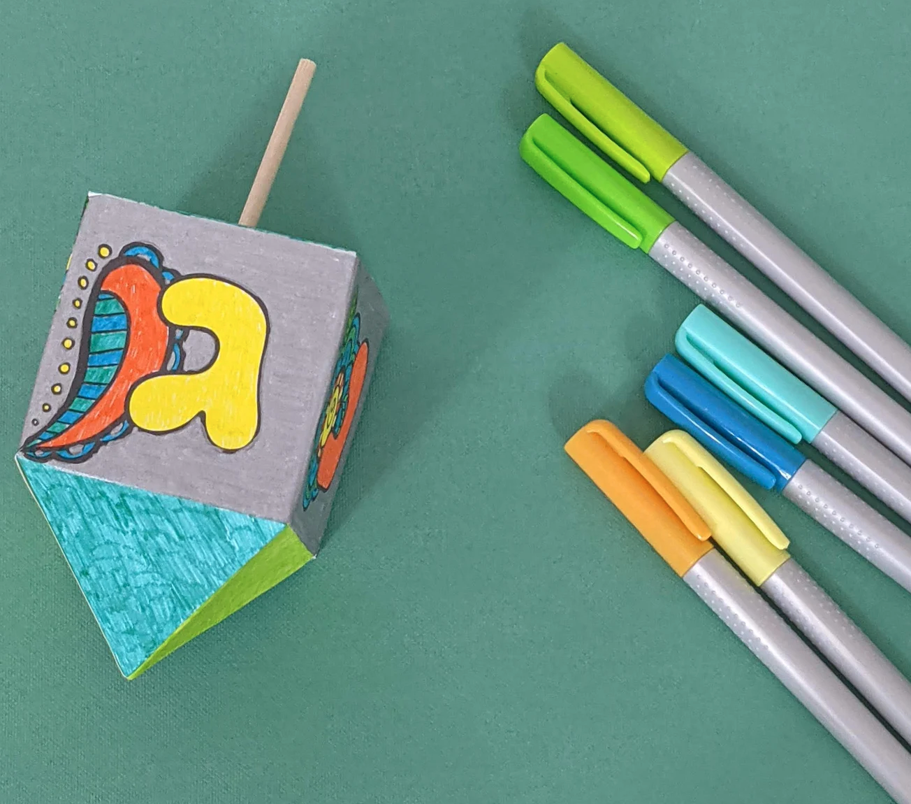 Chanukah Coloring Pages - Jewish Moms & Crafters