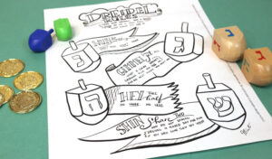 Dreidel Rules Printable - How to Play Dreidel