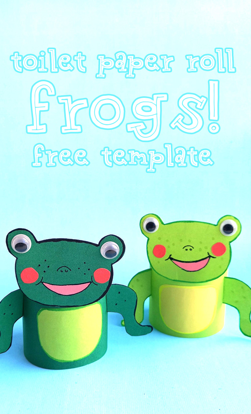 Toilet Paper Roll Frog Jewish Moms Crafters