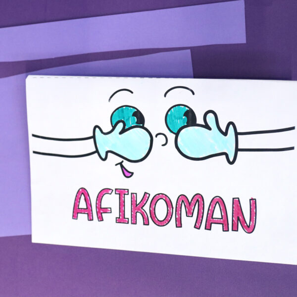 Afikoman Bag Kids Craft - Jewish Moms & Crafters