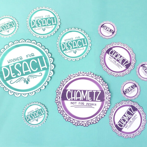 Kosher For Passover Labels - Free Printable