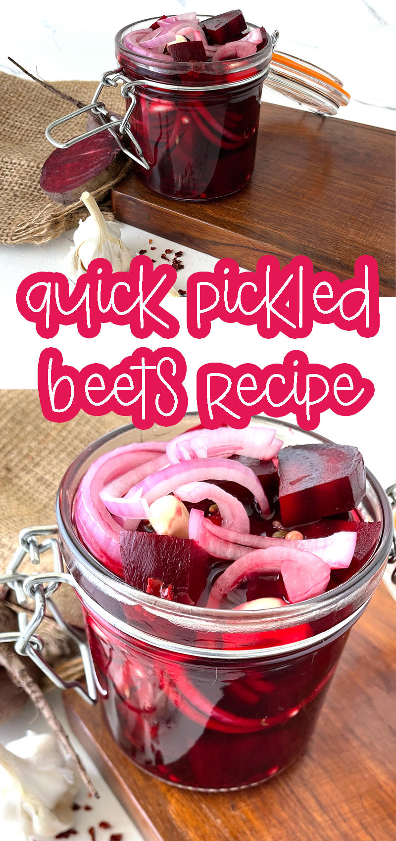 Quick Pickled Beets Recipe - Jewish Moms & Crafters