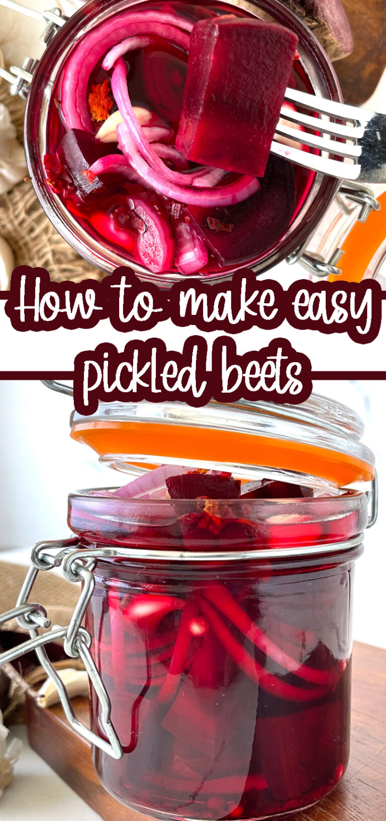 Quick Pickled Beets Recipe - Jewish Moms & Crafters