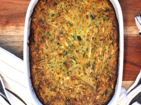 Vegetable Kugel Recipe - Healthy & Kosher for Passover