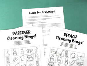 4 Passover Cleaning Visual Aids for Kids - Jewish Moms & Crafters