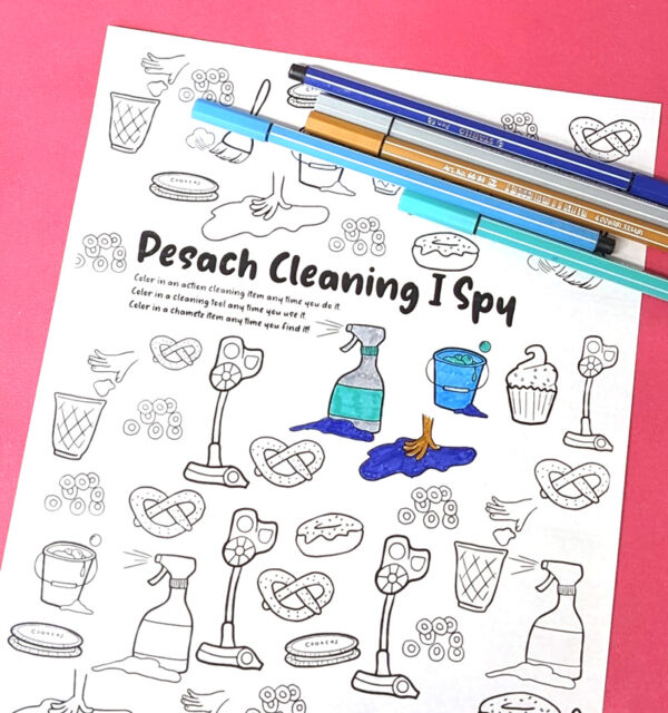 4 Passover Cleaning Visual Aids for Kids - Jewish Moms & Crafters