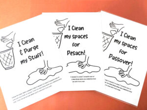 4 Passover Cleaning Visual Aids for Kids - Jewish Moms & Crafters