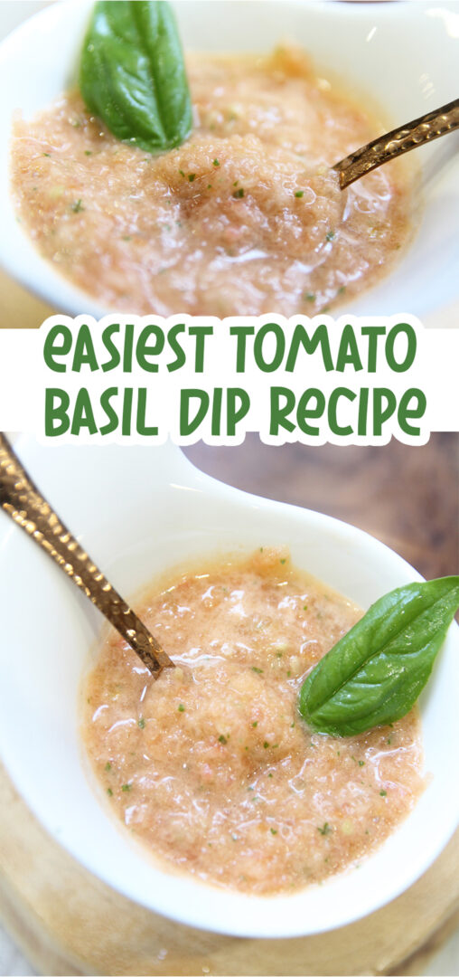Tomato Dip Recipe - 5 Minutes! - Jewish Moms & Crafters