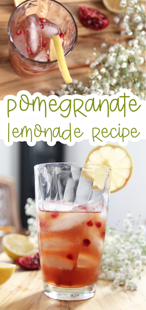 Pomegranate Lemonade Recipe - Jewish Moms & Crafters
