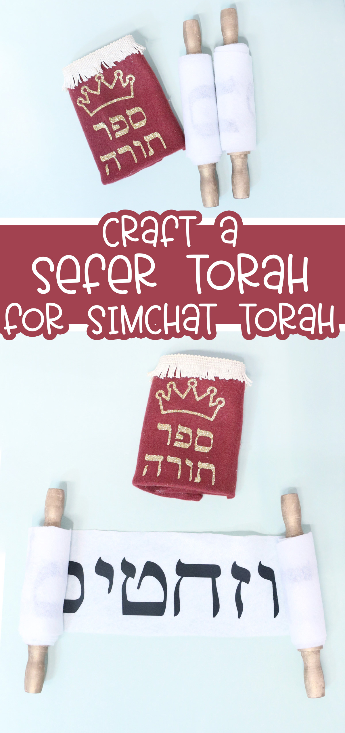 Toy Torah DIY from Felt - Jewish Moms & Crafters