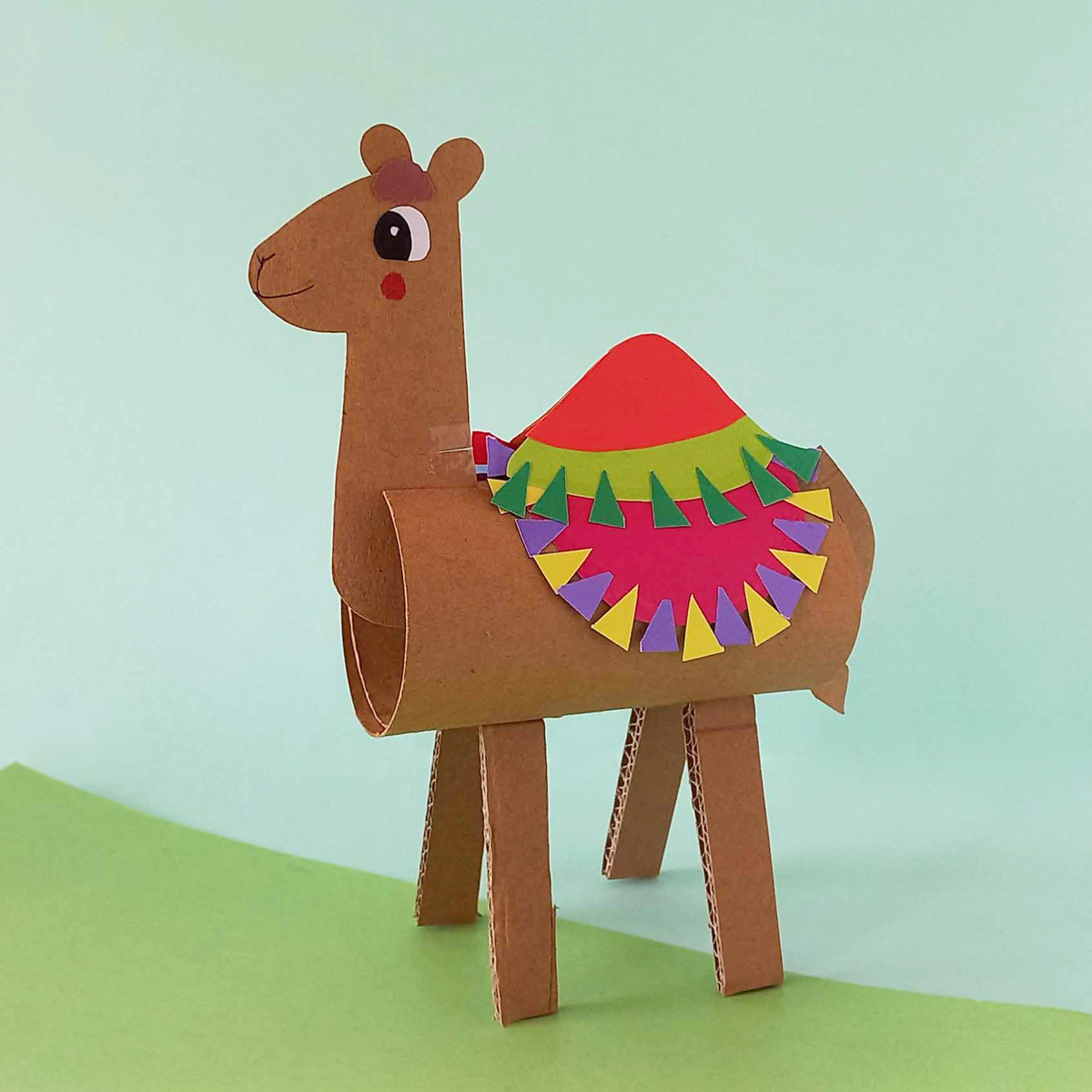Camel Craft for Parsha Learning - Jewish Moms & Crafters