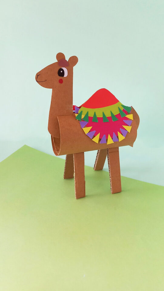 Camel Craft for Parsha Learning - Jewish Moms & Crafters